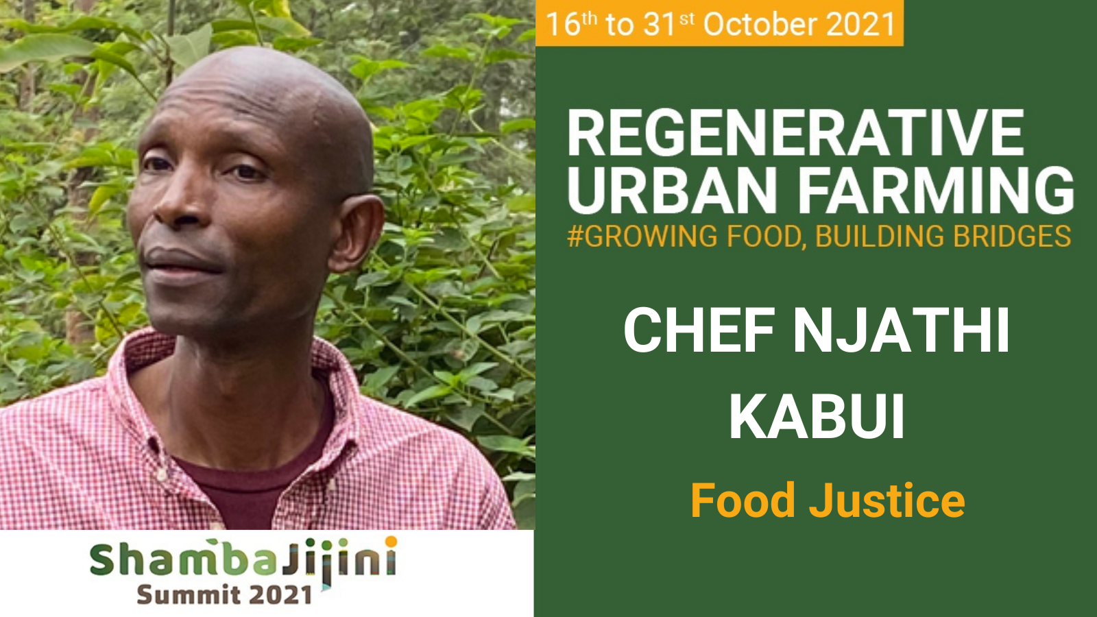Chef Njathi Kabui - ShambaJijini Summit