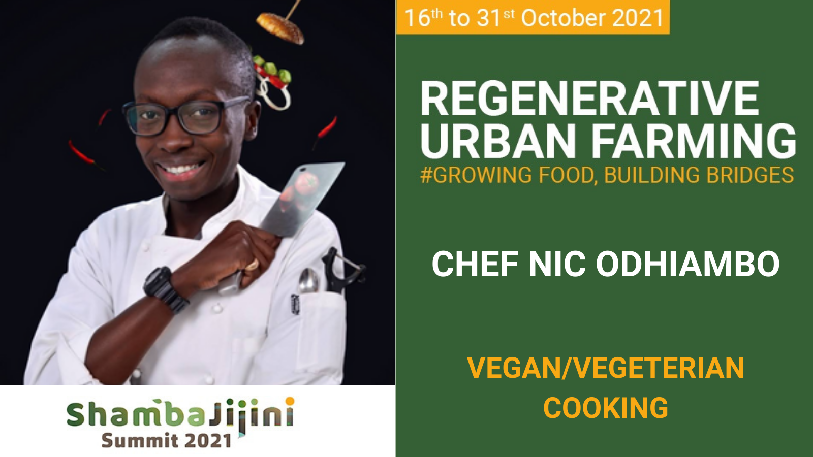 Chef Nic Odhiambo - ShambaJijini Summit