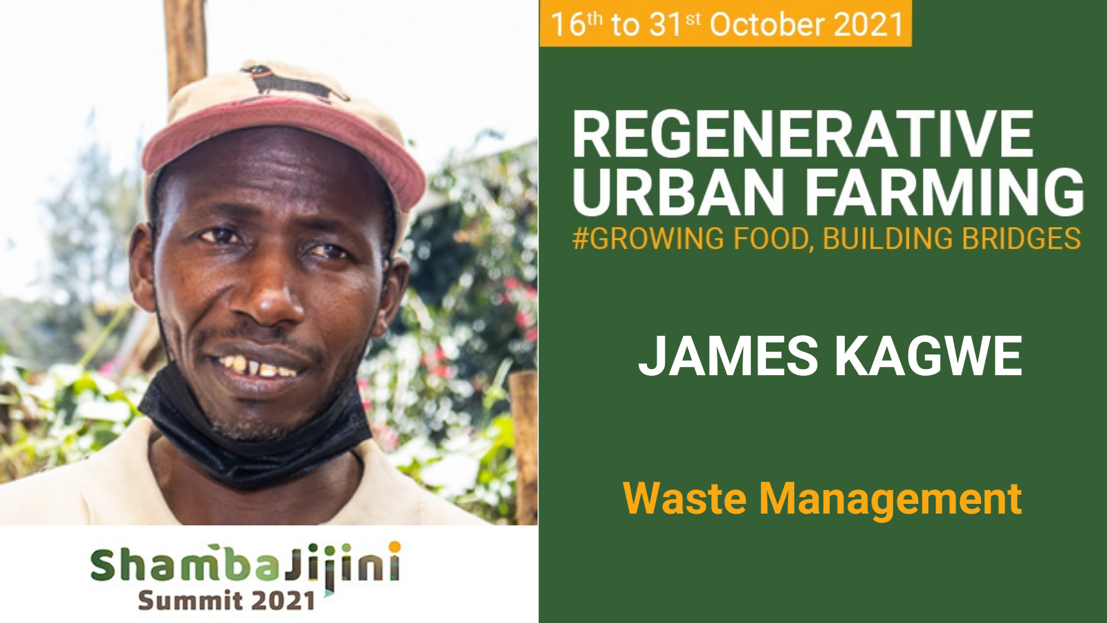 James Kagwe - ShambaJijini Summit