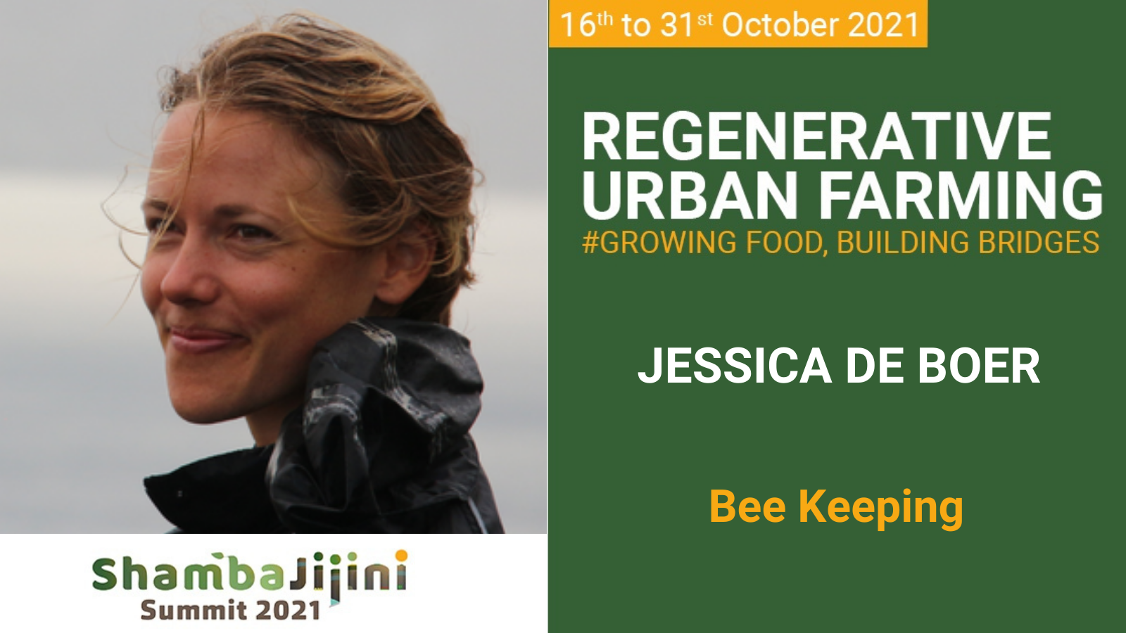 Jessica de Boer - ShambaJijini Summit