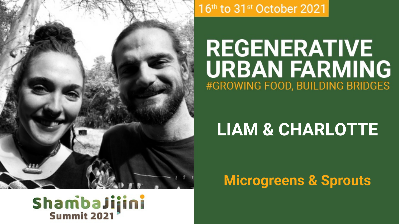 Charlotte Chaise & Liam Brunner - ShambaJijini Summit