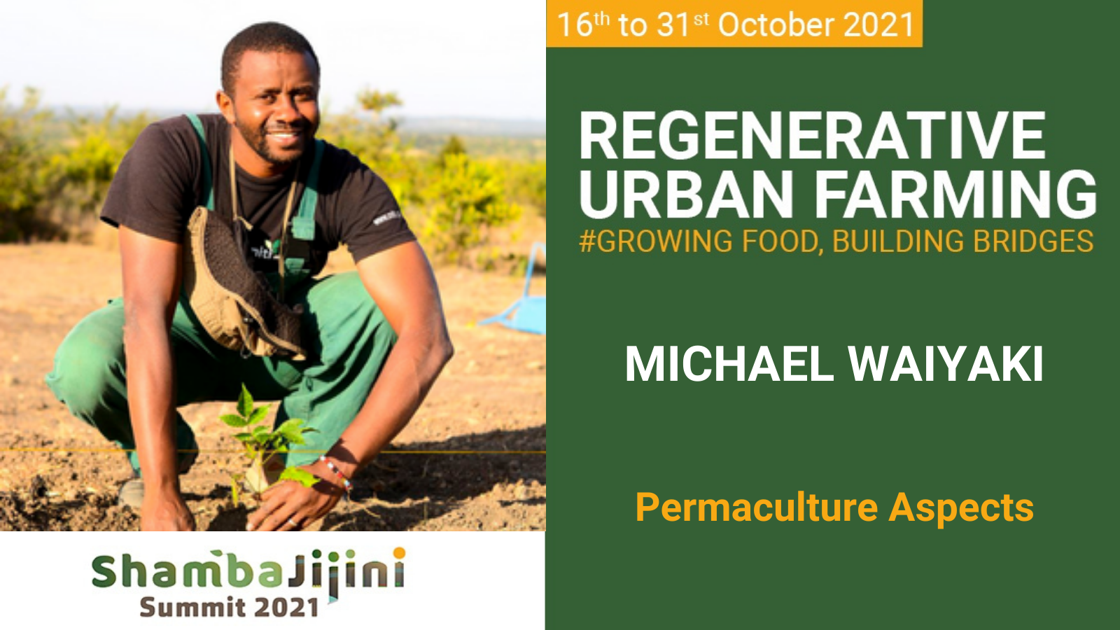 Michael Waiyaki Nganga - ShambaJijini Summit