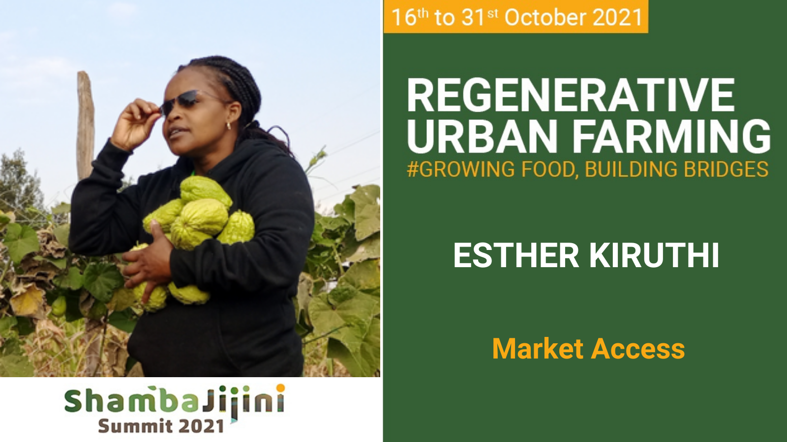 Esther Kiruthi - ShambaJijini Summit