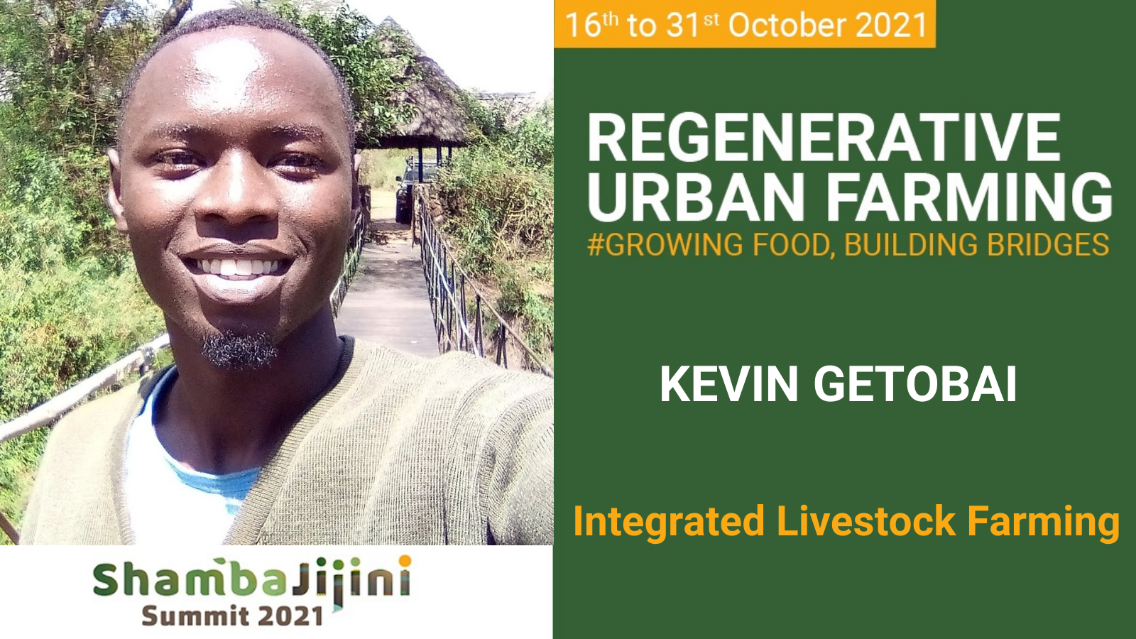 Kevin Getobai Makere - ShambaJijini Summit